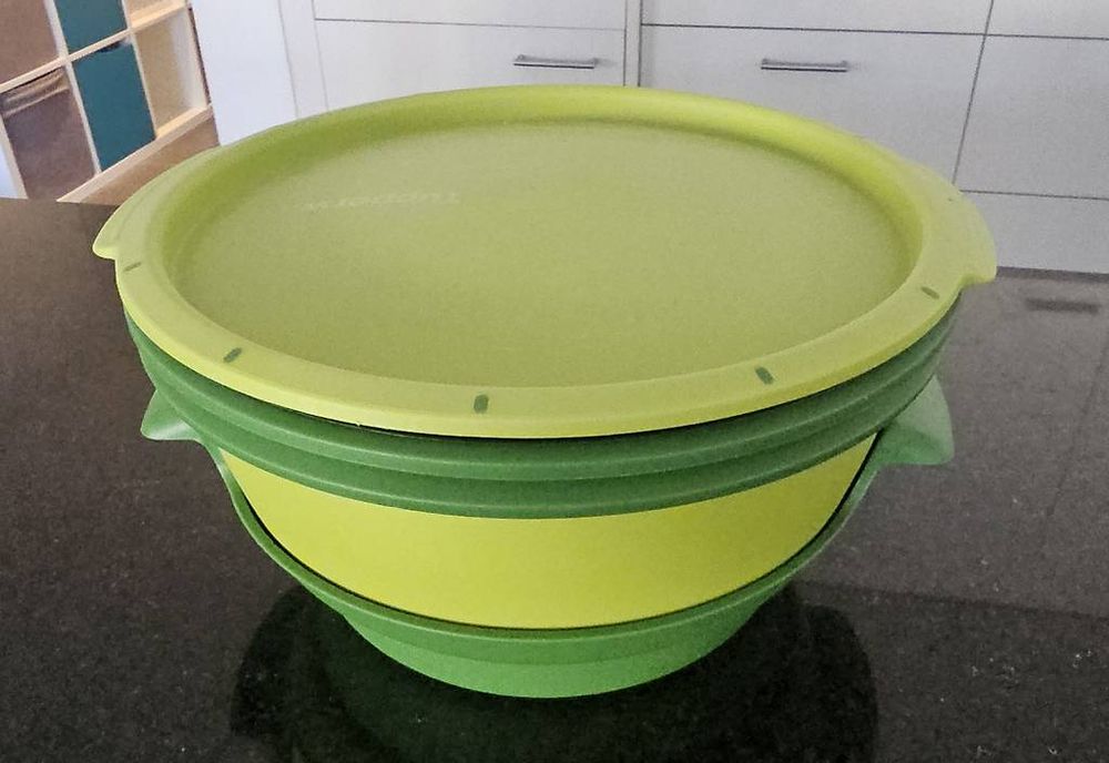 Tupperware MicroGourmet Dampfgarer grün 4-teilig (Gebraucht) in Muri AG ...
