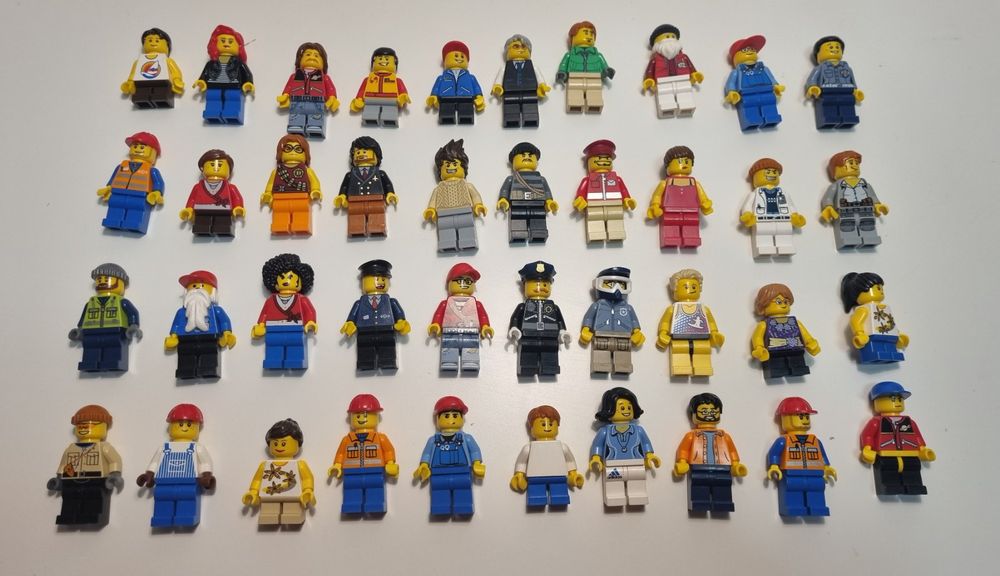 Lego City Stadt Figuren Minifiguren 40 Stück Lot 3 | Kaufen auf Ricardo
