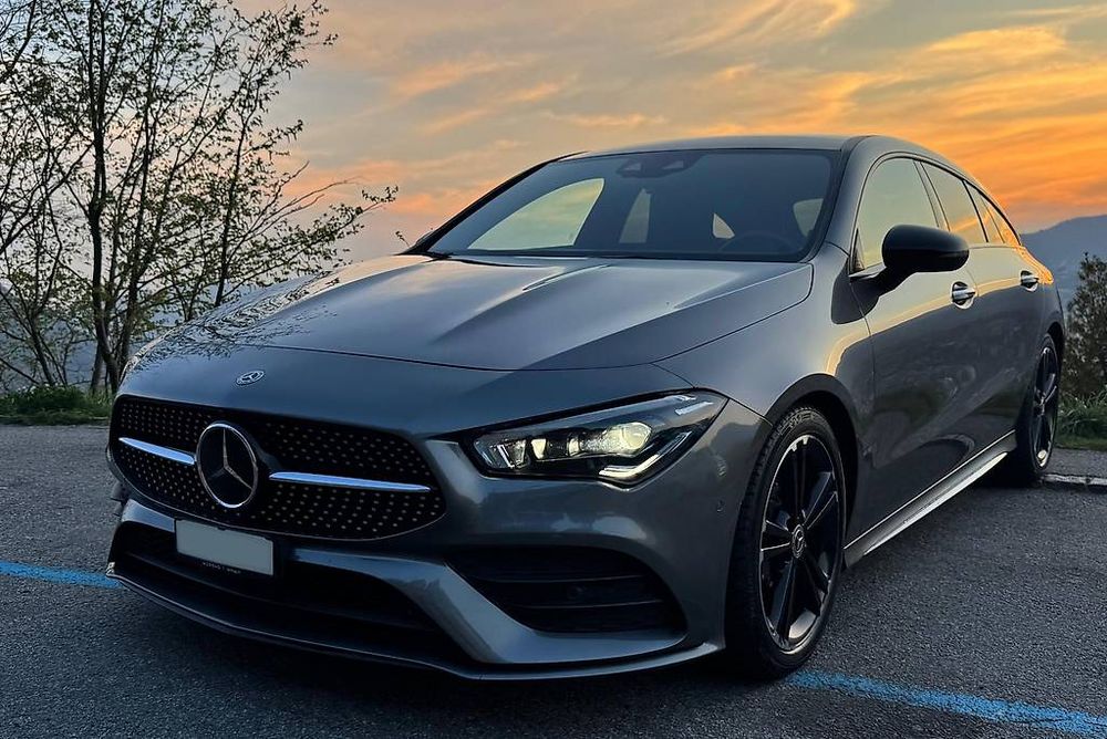 Mercedes CLA Shooting Brake 200d AMG Line-8 gomme e 8 cerchi (Gebraucht ...