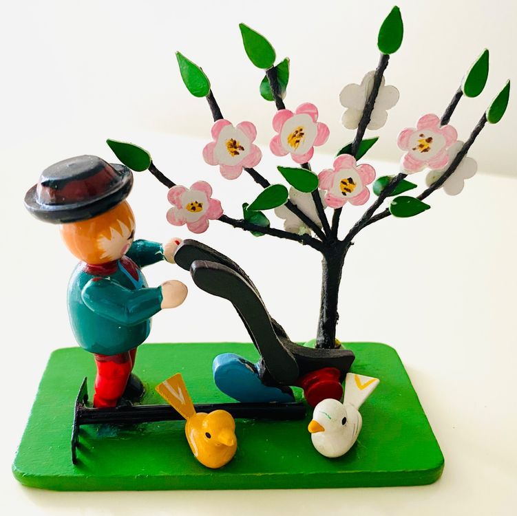Erzgebirge Original Otto Mertens Blumenkind, Rasenmäher (Gebraucht) in ...