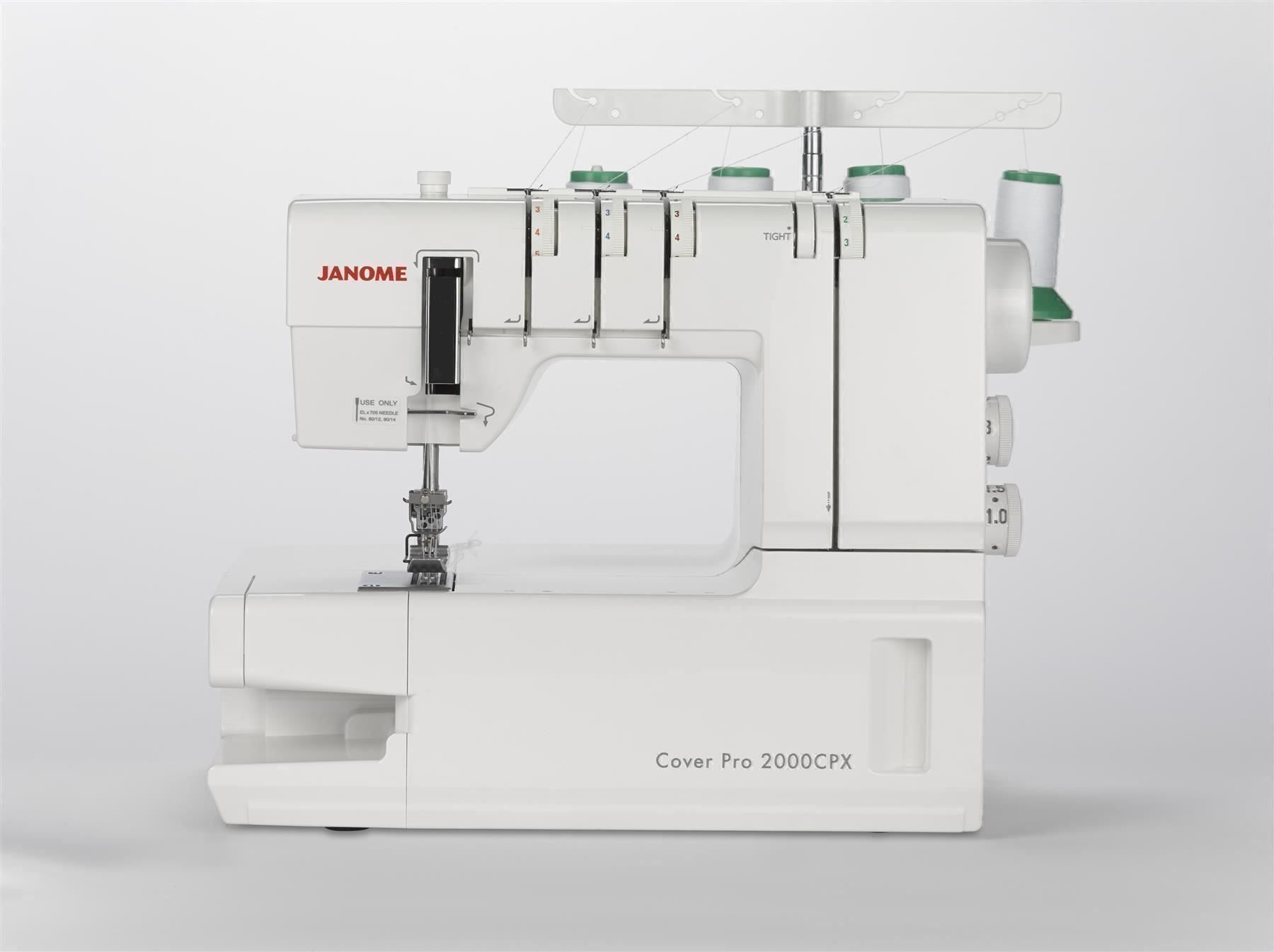 Janome Cover Pro 2000 CPX Nähmaschine (Neu und originalverpackt) in ...