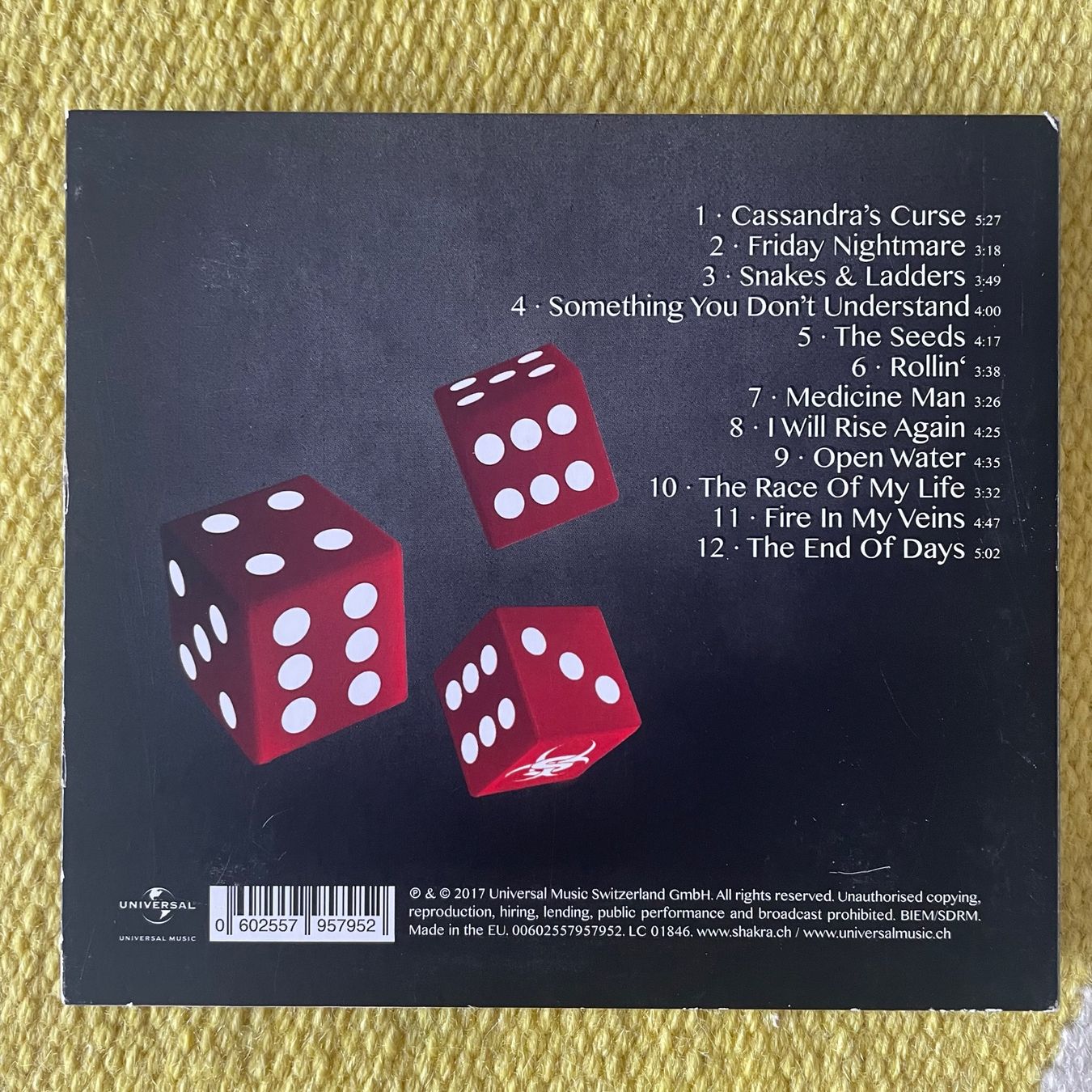 SHAKRA-SNAKES&LADDERS (DIGIPACK) (Gebraucht) in Rorschacherberg für CHF ...