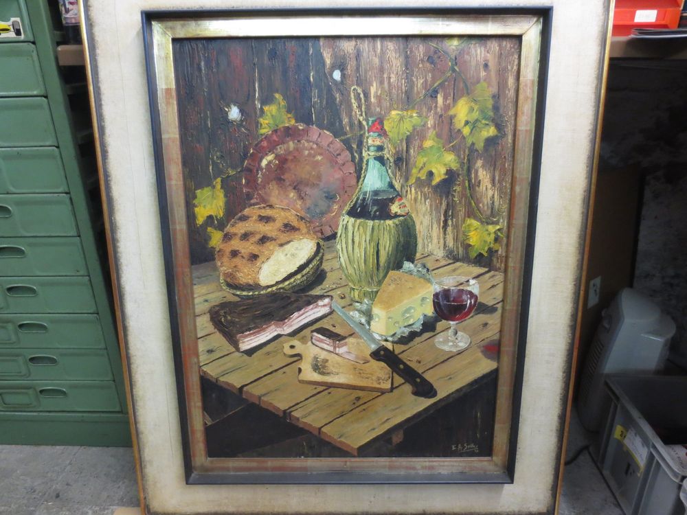 Stilleben Öl auf Leinwand, signiert: E. A. Seiler 72 (Gebraucht) in Schöftland für CHF 150 – nur ...