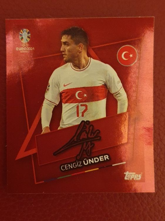 Topps UEFA Euros 2024 Sticker TUR SP CENGIZ ÜNDER (Neu und ...