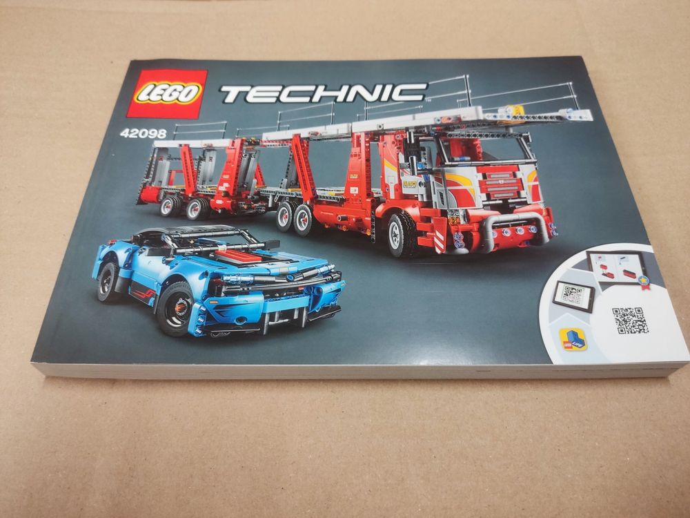 Neu Bauanleitung für LEGO ® Technic ® 42098 (Neu (gemäss Beschreibung ...