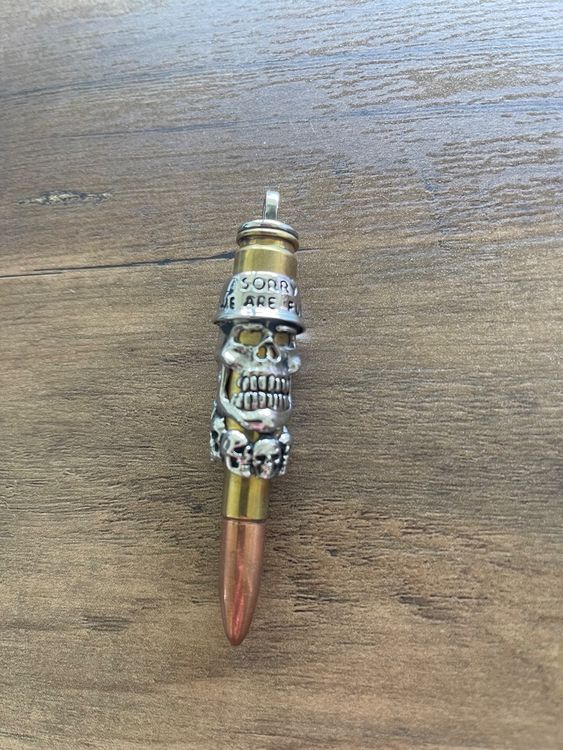 Anhänger Silver Bullets for Peace Skull (Gebraucht) in rheinfelden für ...