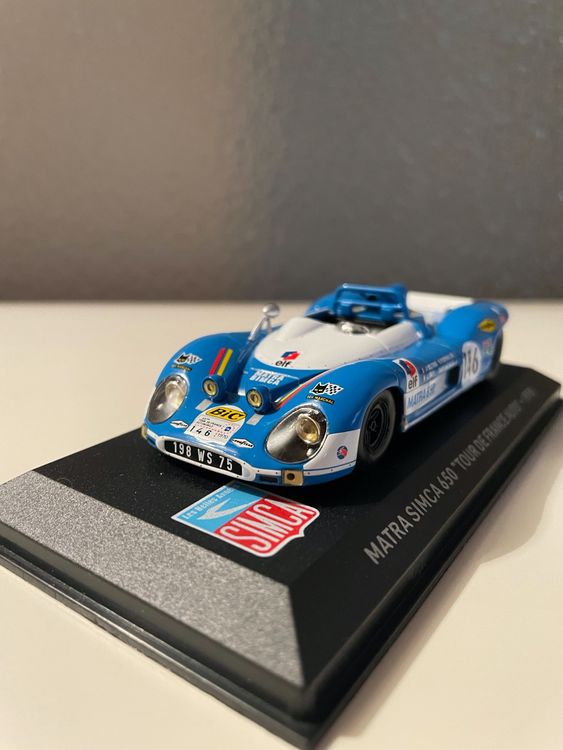 Matra Simca 650 tour de france 1970 1/43 | Kaufen auf Ricardo