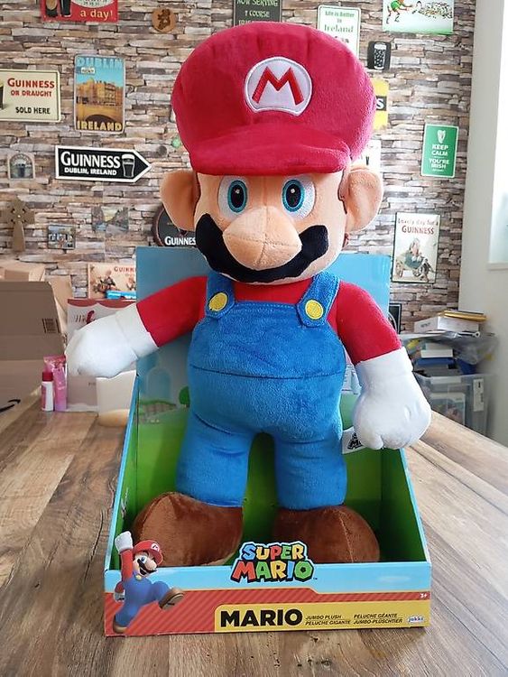 Nintendo Super Mario Jumbo Plüsch 50cm (Gebraucht) in Buchrain für CHF 25 – mit Lieferung auf ...