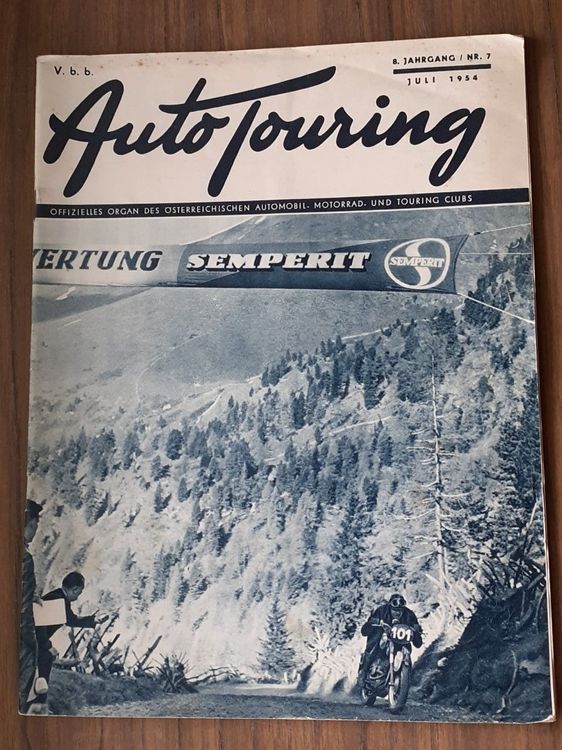 Auto Touring Zeitschrift 1954 (Gebraucht) in Mörschwil für CHF 25 – mit ...