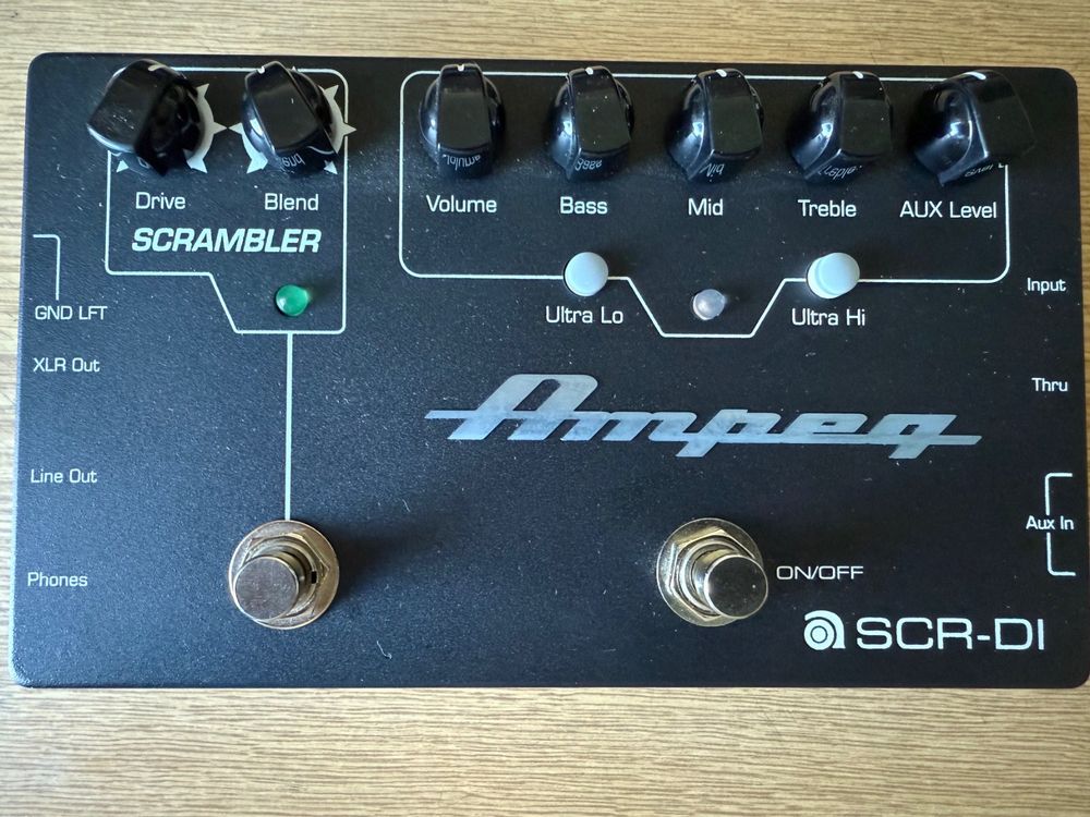 Ampeg SCR-DI Bass DI-Box Scrambler Top Zustand! wie neu! (Gebraucht) in ...