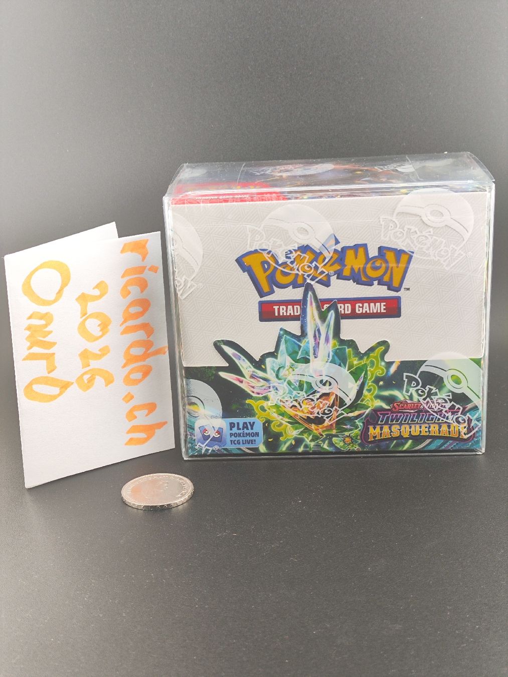 Pokémon Twilight Masquerade Booster Box (EN)🎭 (Neu (gemäss Beschreibung ...