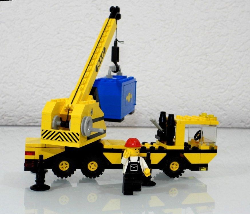 LEGO LEGOLAND 6361 TELESKOP PNEUKRAN MIT CONTAINER | Kaufen auf Ricardo