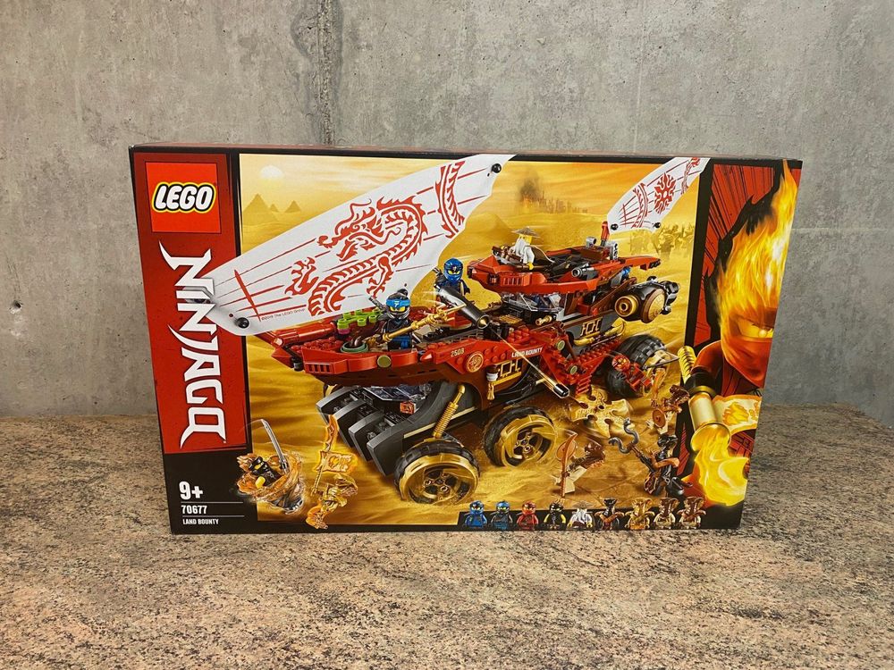 LEGO-70677-NINJAGO-WÜSTENSEGLER (Neu und originalverpackt) in Frick für ...