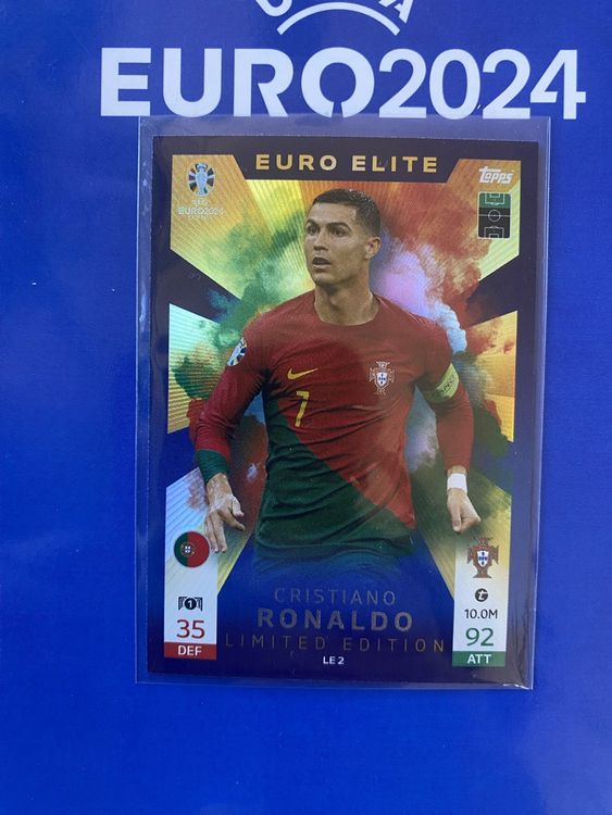 Match Attax Cristiano Ronaldo Limited Edition (Gebraucht) in Zürich für ...