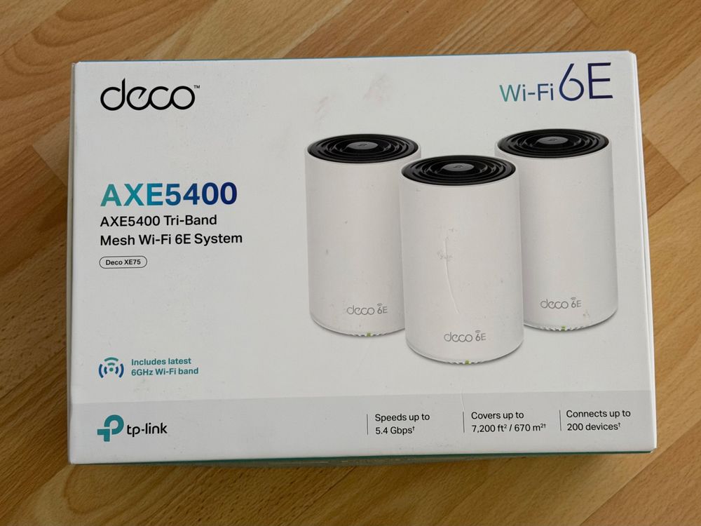 TP-Link Deco XE75 (3er Pack) (Neu (gemäss Beschreibung)) in Uetendorf ...