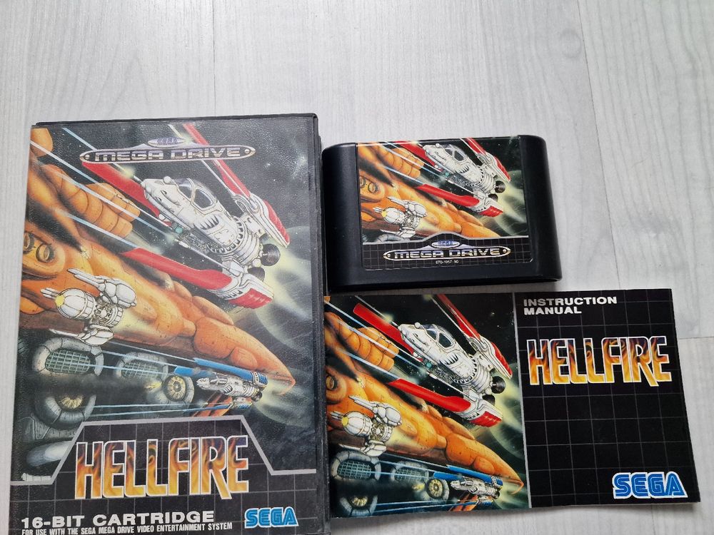 Sega Mega Drive Hellfire Ovp (Gebraucht) in Kleindöttingen für CHF 99.9 ...