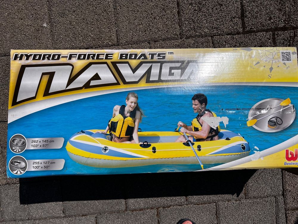 Gummiboot Originalverpackt Naviga 262cm (Neu und originalverpackt) in ...
