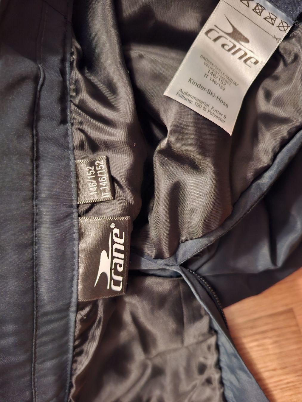 Crane Ski Pants, kids size 146/152, Dark Blue, Winter (Gebraucht) in ...