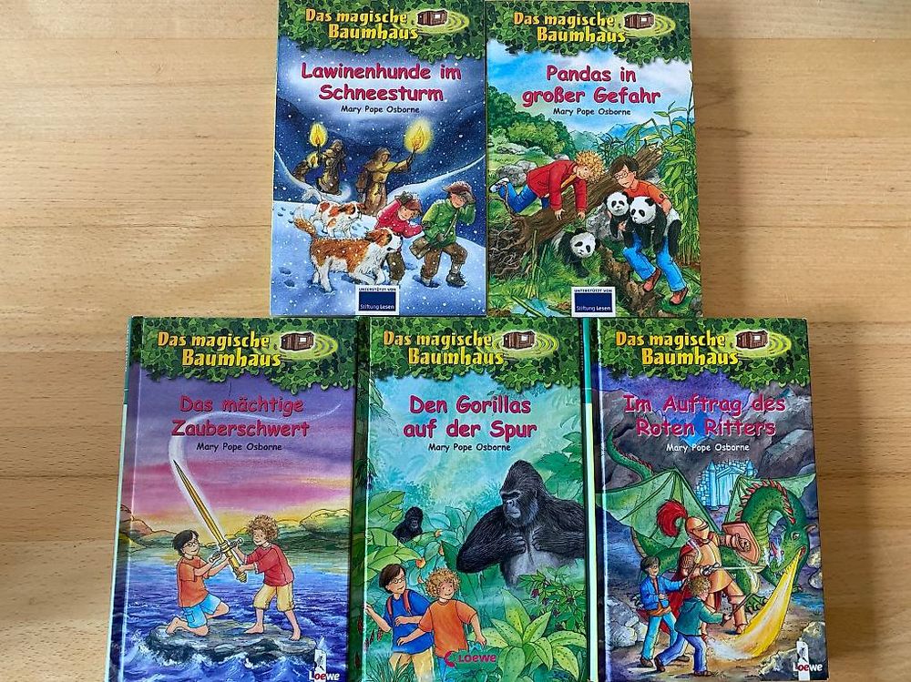 5x Das magische Baumhaus (Gebraucht) in Pfungen für CHF 12 – mit Lieferung auf Ricardo kaufen