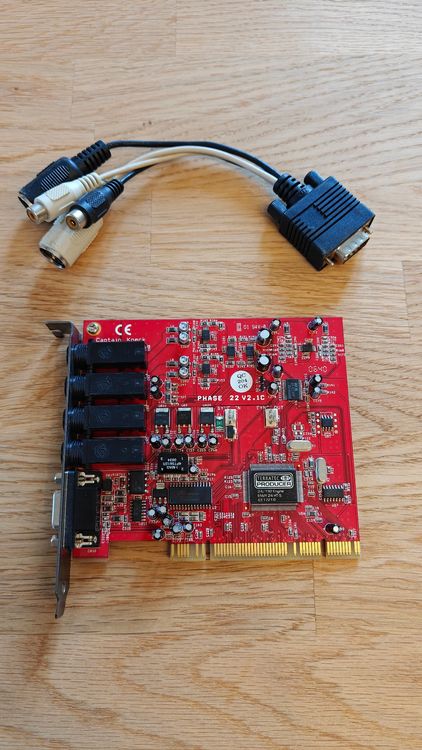 Carte Son Pro PCI Terratec PHASE 22 + Câble MIDI/S-PDIF (D'occasion) à ...