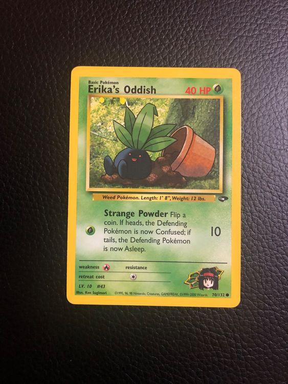 Gym Challenge Erika’s Oddish 70/132 Ab 1 | Kaufen auf Ricardo