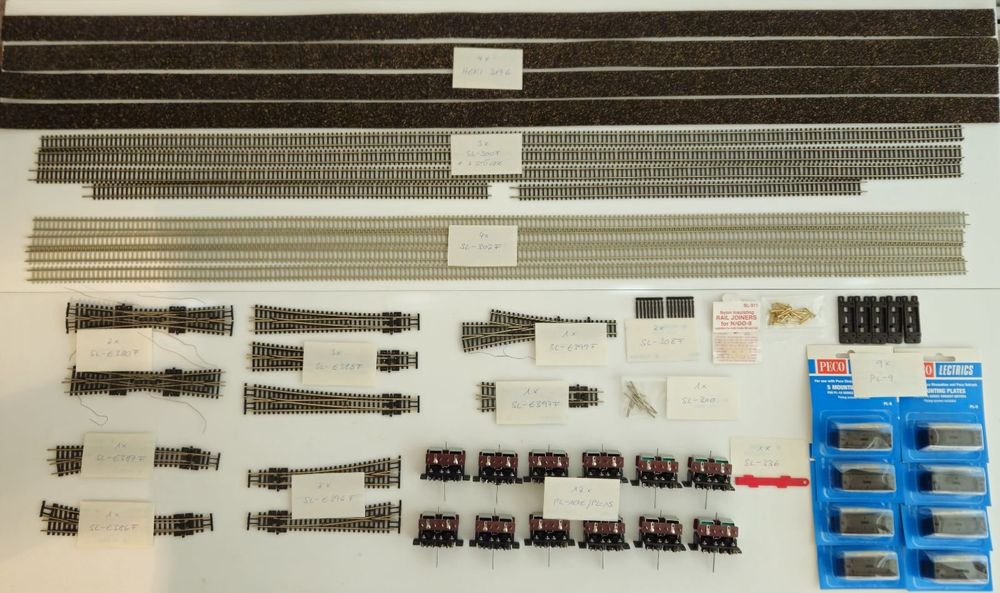 Peco Gleis- & Weichenset Spur N | Kaufen auf Ricardo