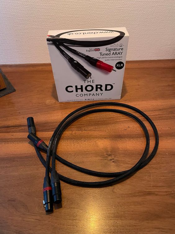 CHORD XLR KABEL 1M Signature Tuned Array | Kaufen auf Ricardo