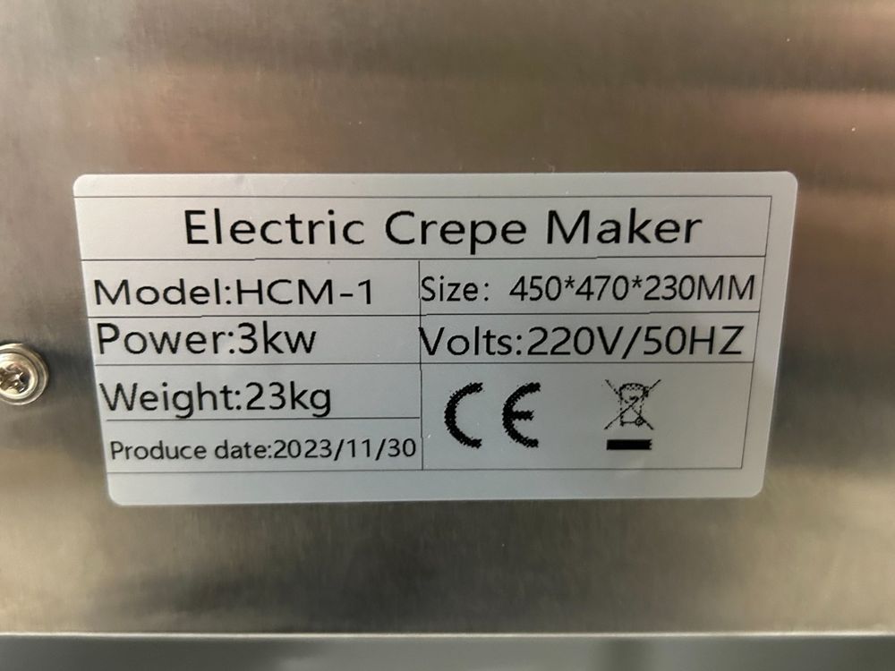 Crepe Platte NEU mit Garantie (Neu und originalverpackt) in Hombrechtikon für CHF 152 – mit ...