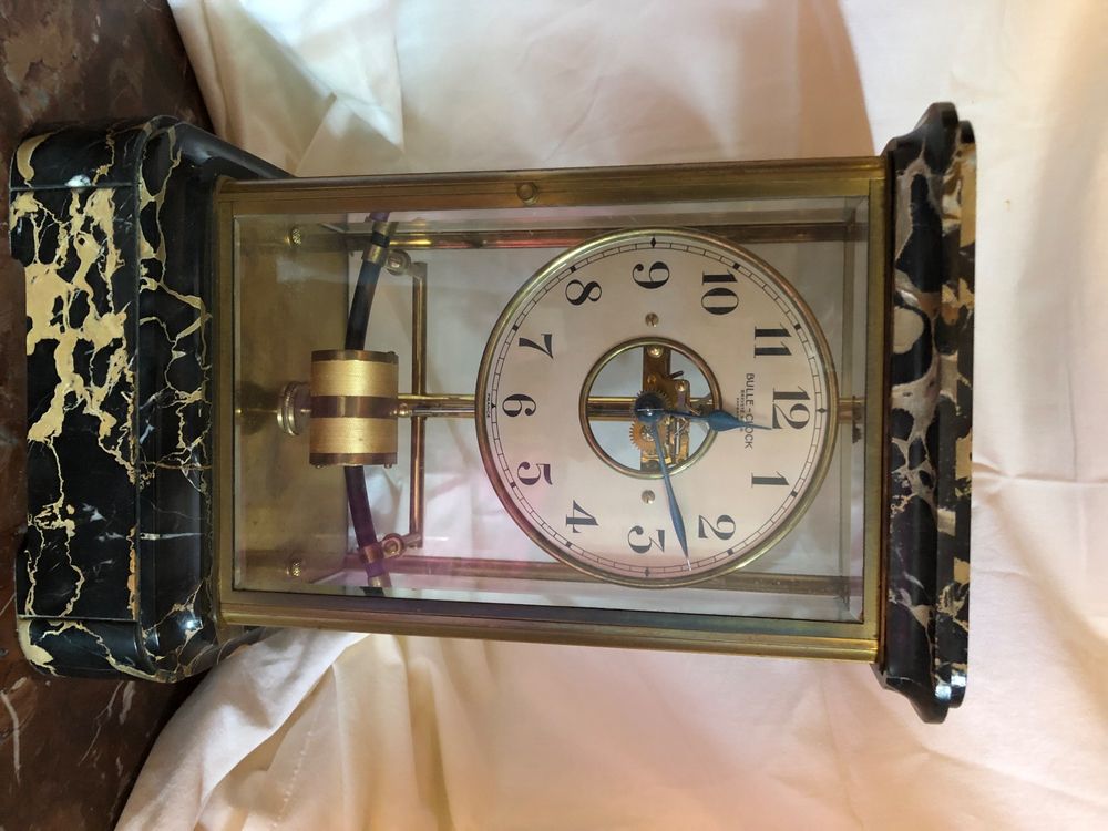 Pendule Bulle Clock marbre | Acheter sur Ricardo