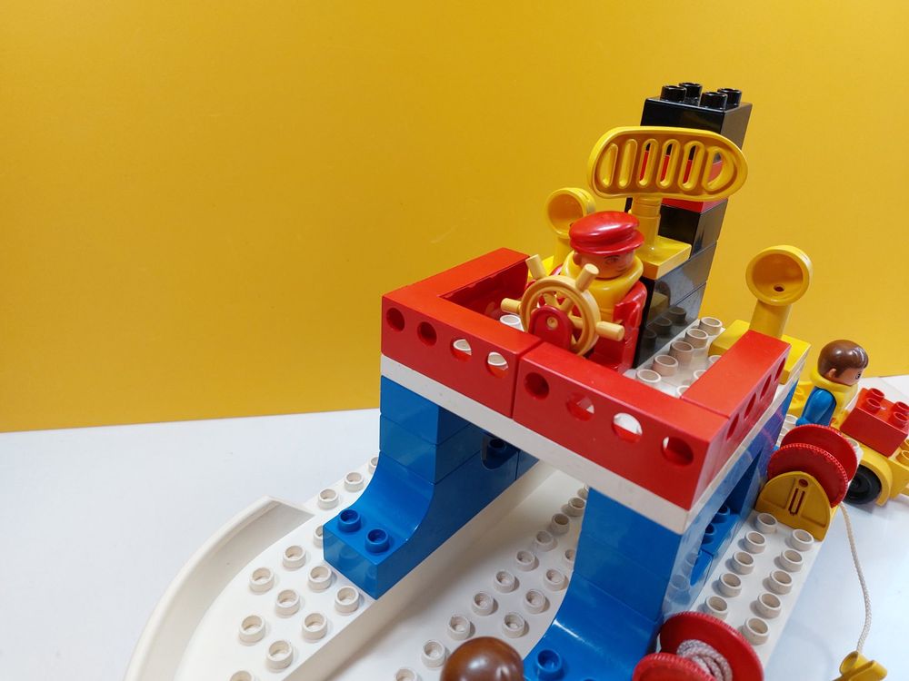 LEGO DUPLO 2649 Sea Explorer Fähre mit Rettungsboot (Gebraucht) in St ...
