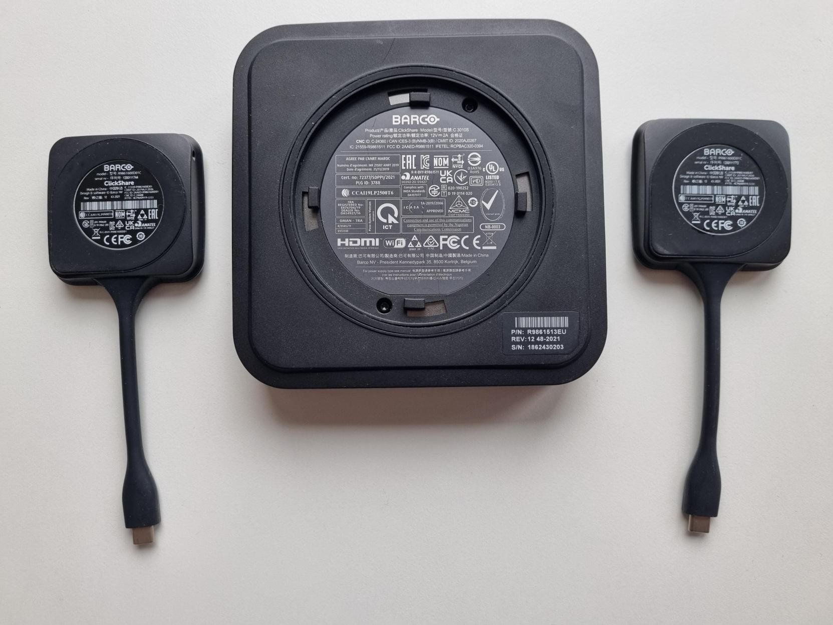 Barco ClickShare CX-30 inkl. 2x Dongles & Netzteil (Gebraucht) in ...