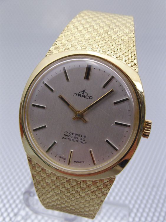 Ungetragene NOS-Vintage Uhr von ITRACO 60ziger Jahre (Neu (gemäss ...