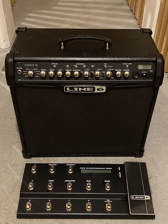 LINE 6 SPIDER IV 75 - Super für Anfänger (Gebraucht) in Stadel b ...