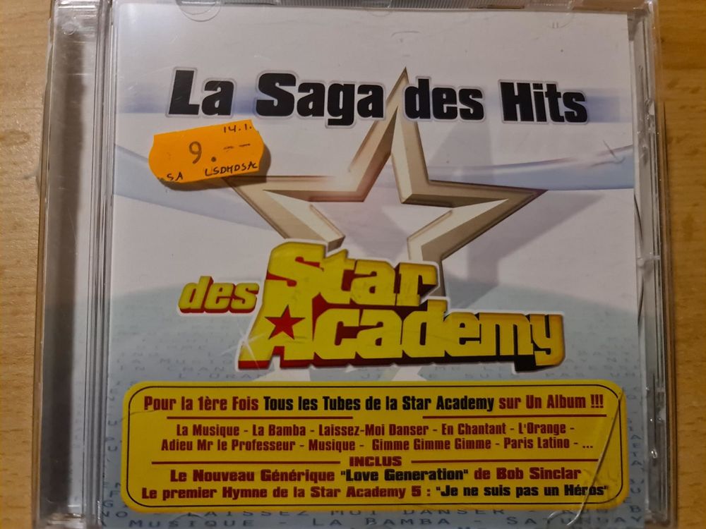 La Saga des Hits Star Academy (Gebraucht) in Dintikon für CHF 2.5 – mit ...