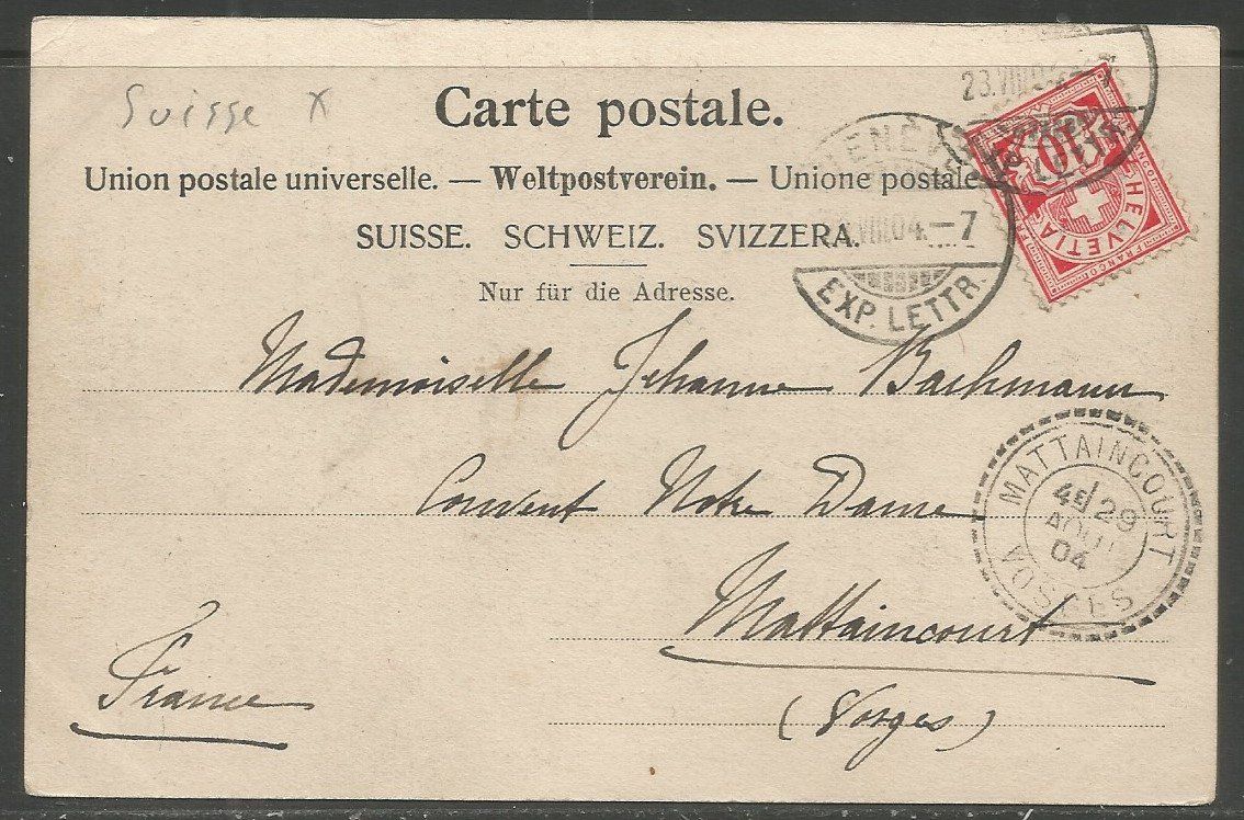 Carte P de 1904 ( Genève / La Rade & Les Jetées ) (D'occasion) à La ...