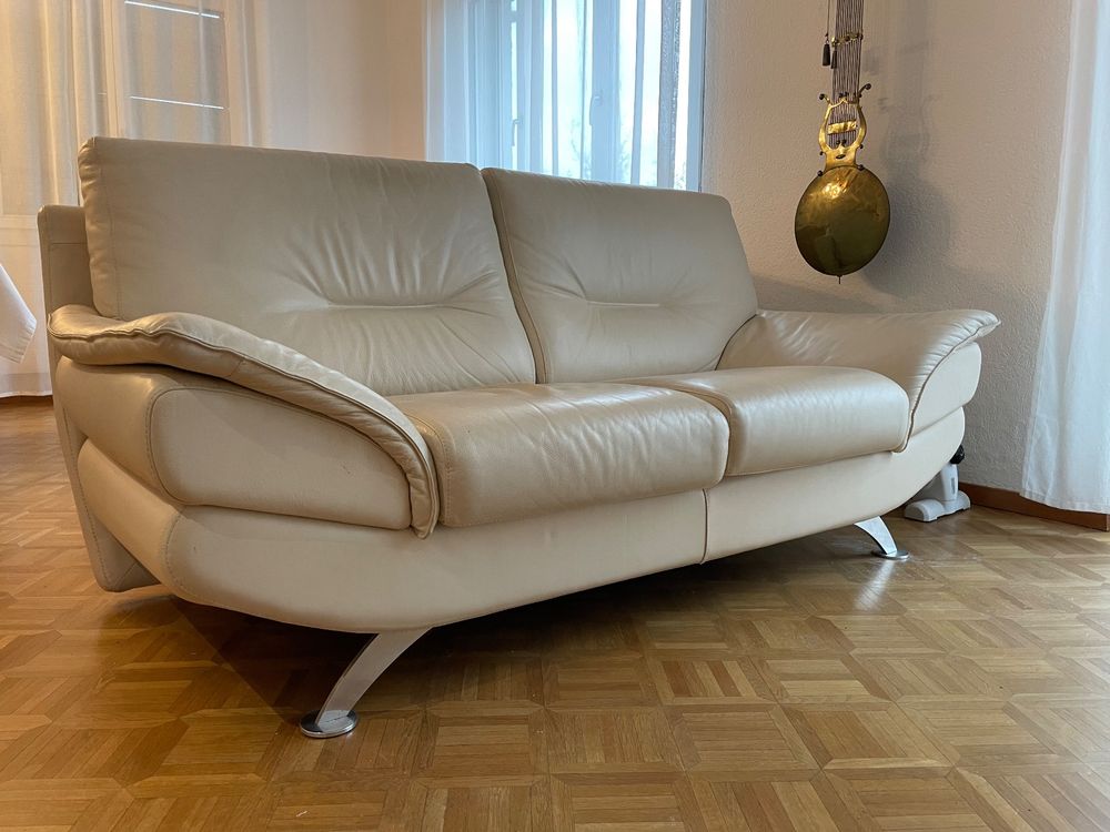Ledersofa (3er umd 2er) (Gebraucht) in Zürich für CHF 101 – nur Abholung auf Ricardo kaufen