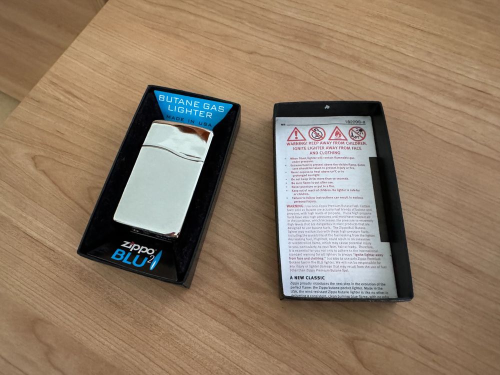 Zippo Butan Gas Lighter | Kaufen auf Ricardo