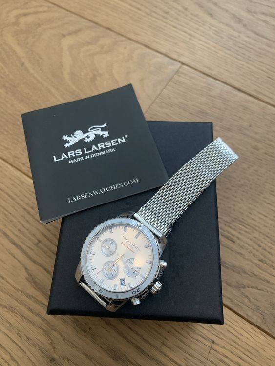 Uhr Edelstahl Lars Larsen | Kaufen auf Ricardo
