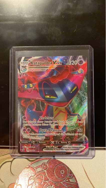 Katapuldra VMAX 093/192 Rainbow Rare Top! (Neu (gemäss Beschreibung ...