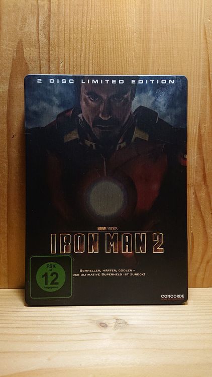 IRON MAN 2 Steelbook DVD 2 Disc Limited Edition (Gebraucht) in ...