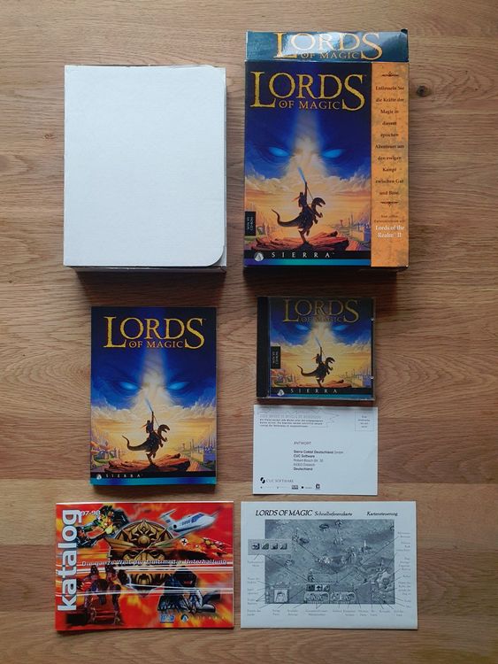 PC Game Lords of Magic (1997) Big Box mit Klappcover (Gebraucht) in ...