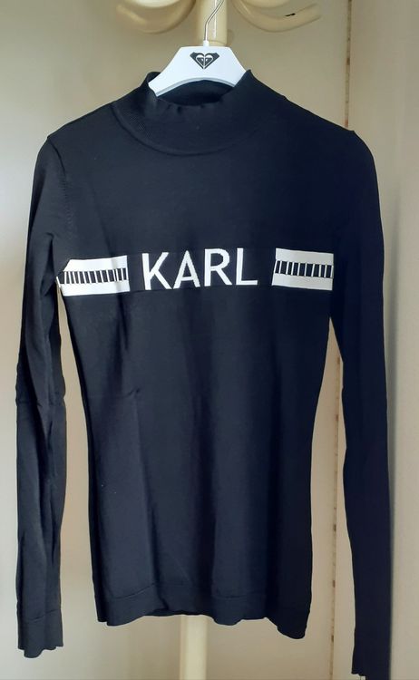 Karl Lagerfeld Oberteil langarm schwarz XS | Kaufen auf Ricardo