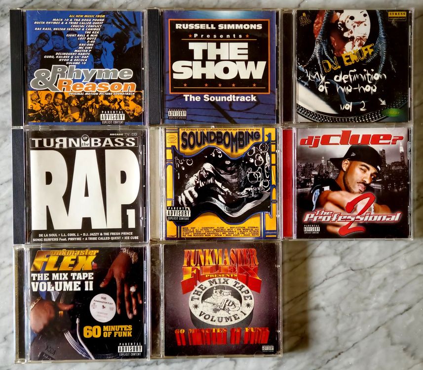 CD-Sammlung: Hip Hop- Mixtapes & Soundtracks, 8 Stück (Gebraucht) in ...