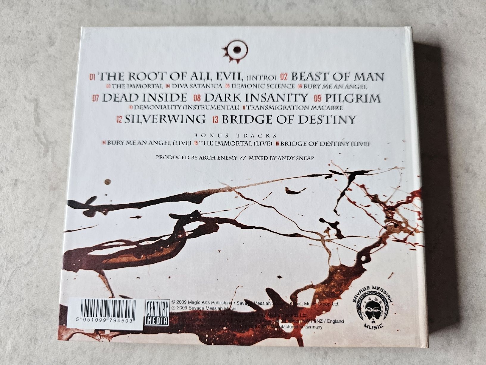 Arch Enemy - The Root Of All Evil / Dogibook + Patch (Gebraucht) in ...