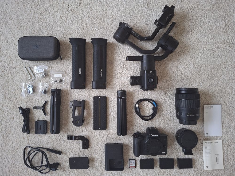 DJI Ronin-S + EOS M50 + GRATIS Zubehör | Kaufen auf Ricardo