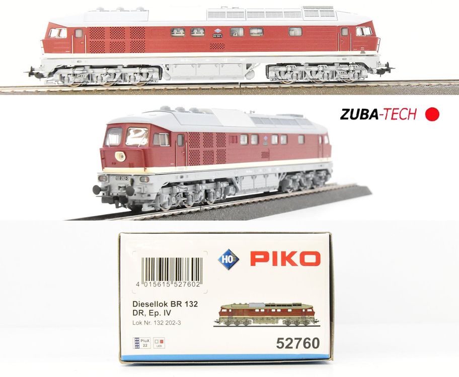 Piko 52760 Diesellokomotive BR 132 DR H0 GS Analog mit OVP | Acheter ...