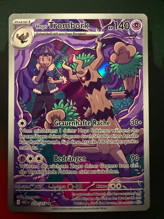 Pokémon Erhabene Helden - Hops Trombork 237/217 (Gebraucht) in Uster ...