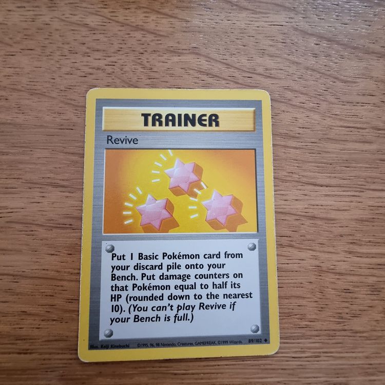 Pokémon Beleber/Revive ENG 89/102 Base Set (Gebraucht) in Roggwil BE ...