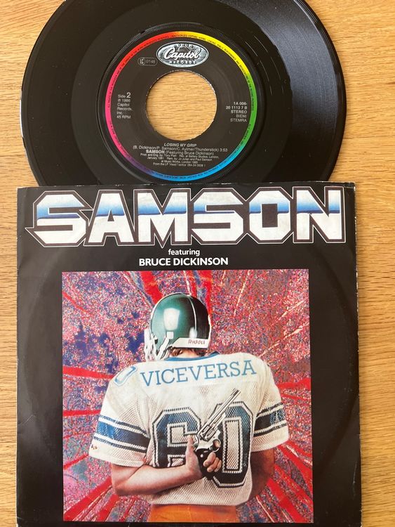 Samson feat. Bruce Dickinson - Vice Versa / 1. EU-Press 1986 | Kaufen ...
