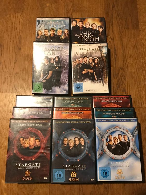 STARGATE SEASONS 1, S3-10 /ATLANTIS (Gebraucht) in Escholzmatt für CHF ...